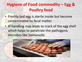 Hygiene selection of food commodities | PPTX