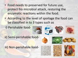 Hygiene selection of food commodities | PPT