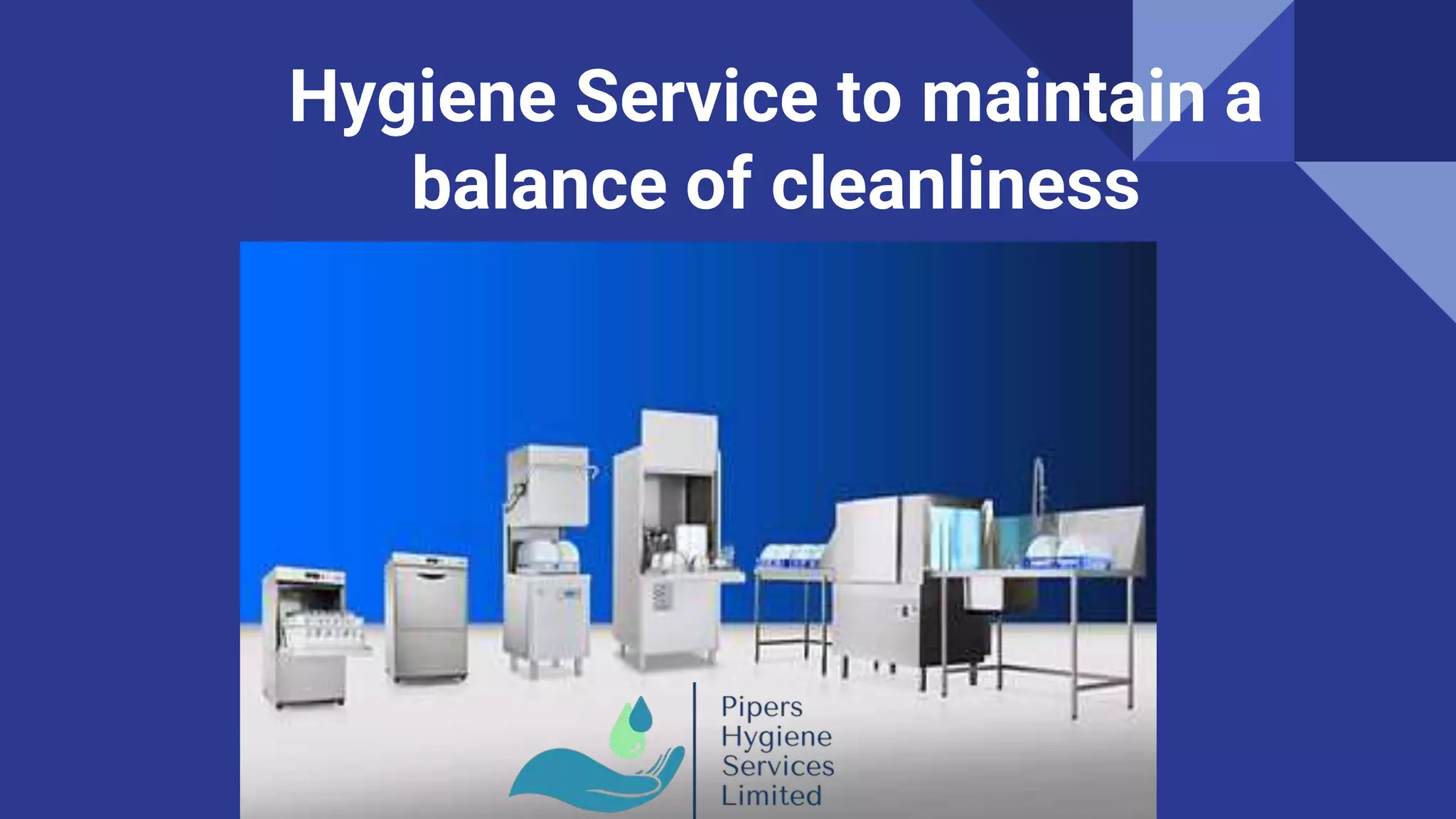 Hygiene Service to maintain a balance of cleanliness | PPT