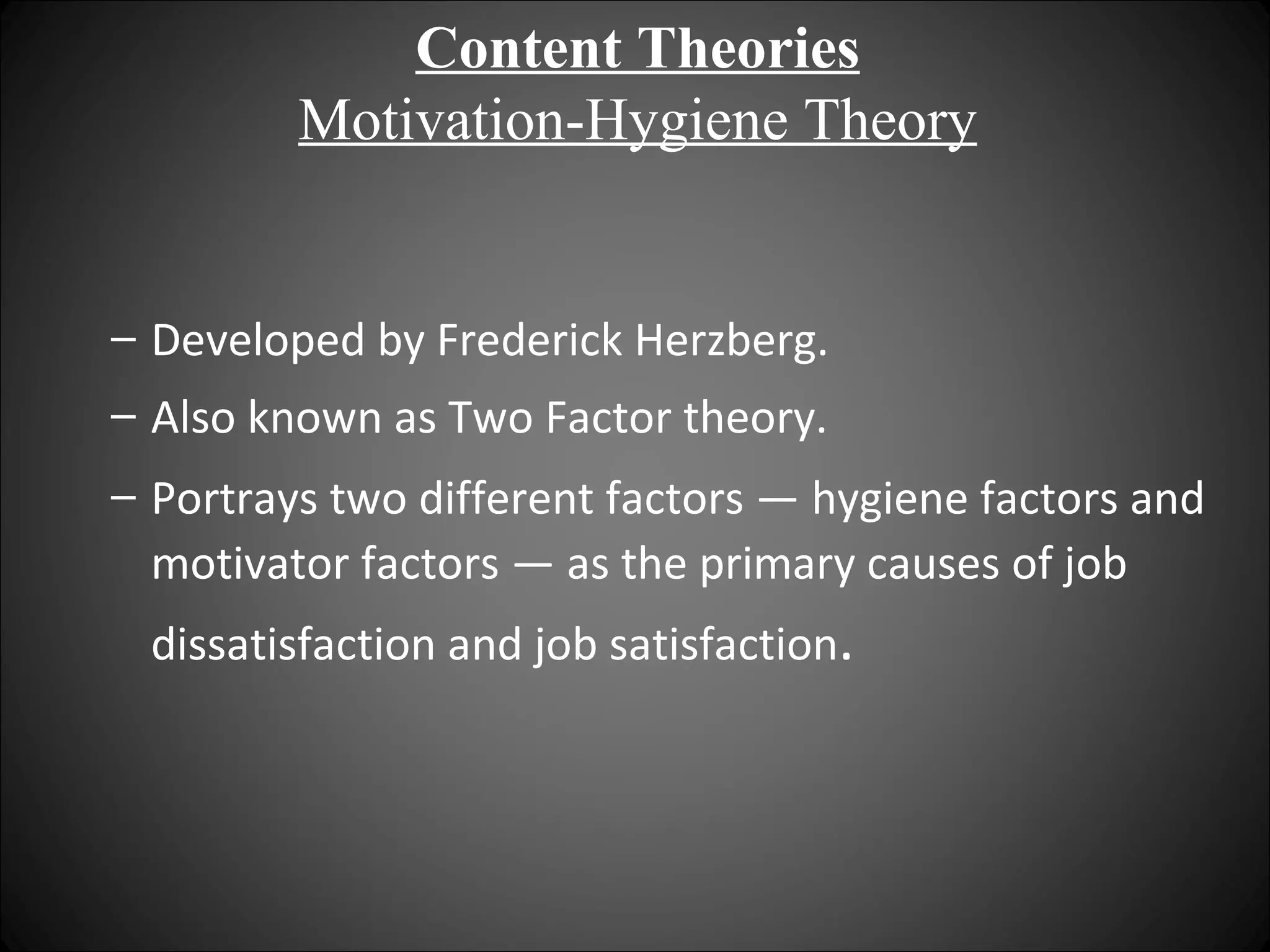 Hygiene Theory | PPT