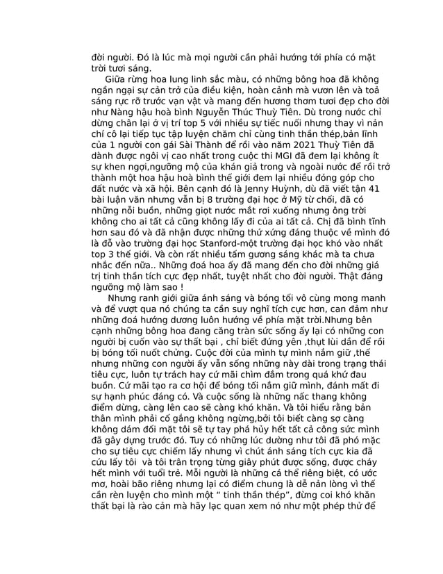 hay huong ve ophia mat troi ngu van on thi hsg | PDF