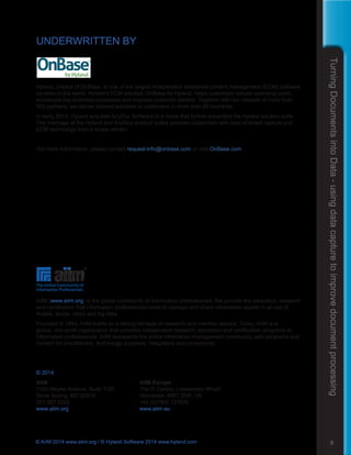 Hyland On Base-capture-Turning Documents into Data | PDF