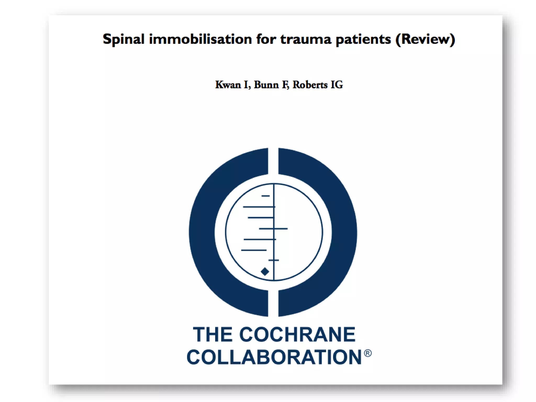 Spinal stabilization - state of the art? Per Kristian Hyldmo | PPT ...