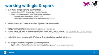 Better {ML} Together: GraphLab Create + Spark | PPT