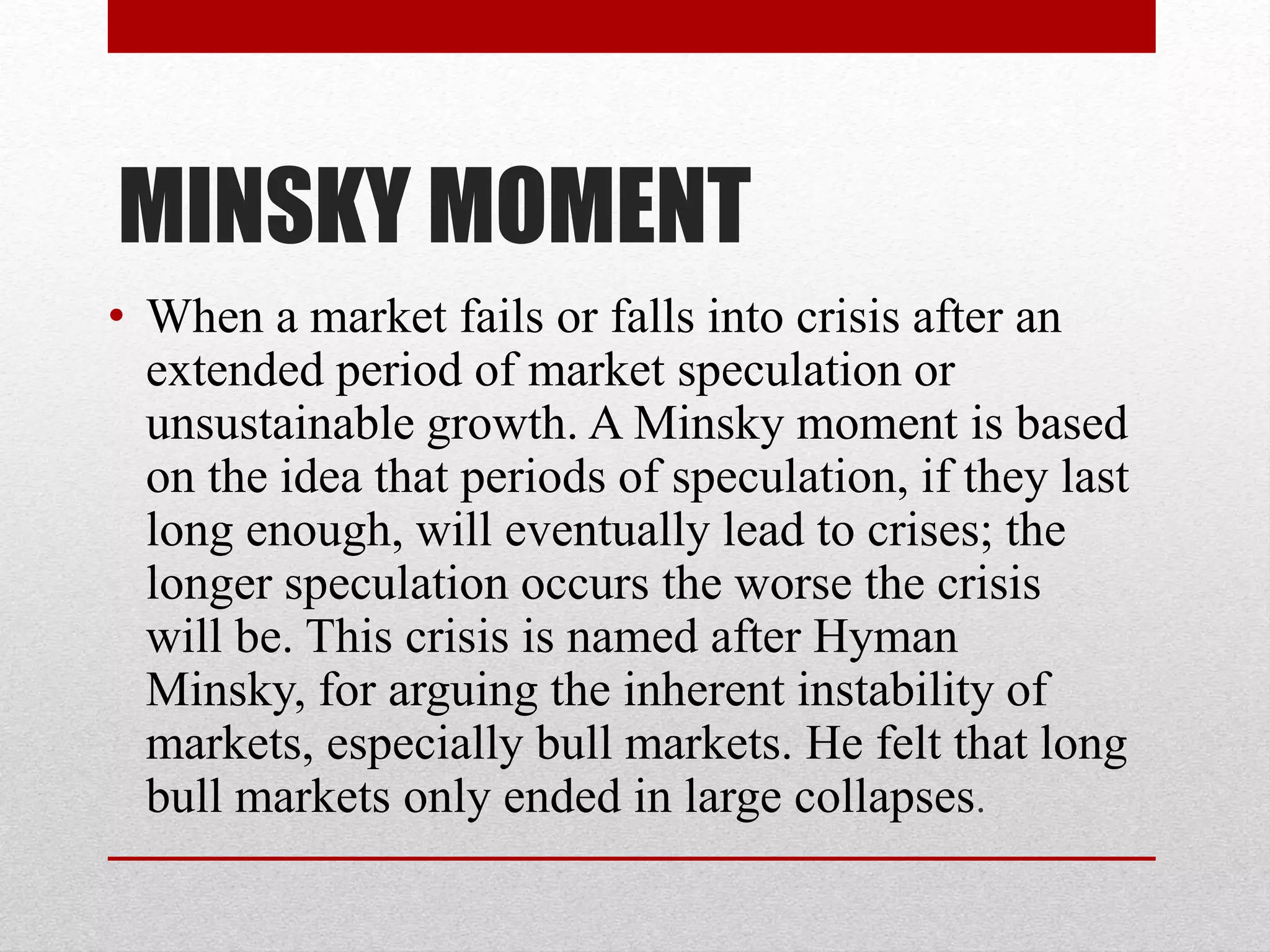 Hyman PHILIP MINSKY | PPTX