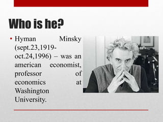 Hyman PHILIP MINSKY | PPTX