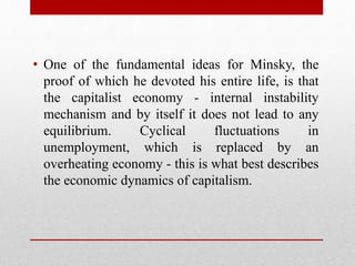 Hyman PHILIP MINSKY | PPTX