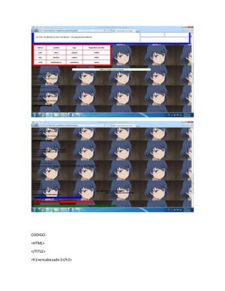 TRABAJOS DE HTML | PDF