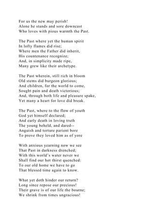 Hymns To The Nightnovalis (1772 – 1801) Was A Poet, Mystic, An.docx