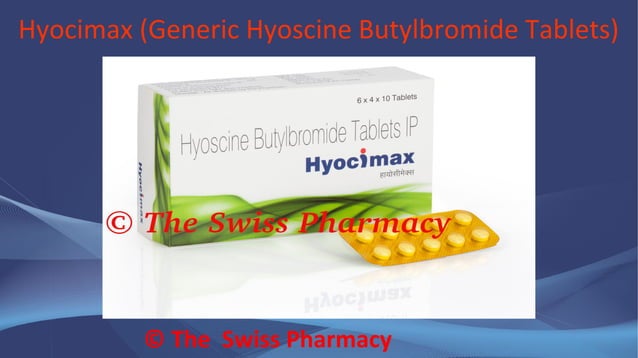 Hyocimax (Generic Hyoscine Butylbromide Tablets)