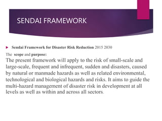 Hyogo and sendai frameworks | PPTX
