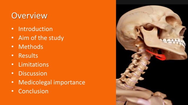 Hyoid bone journal | PPTX | Bone and Joint Conditions | Diseases and ...