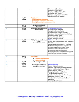 Hyp01 essbase+planning | PDF