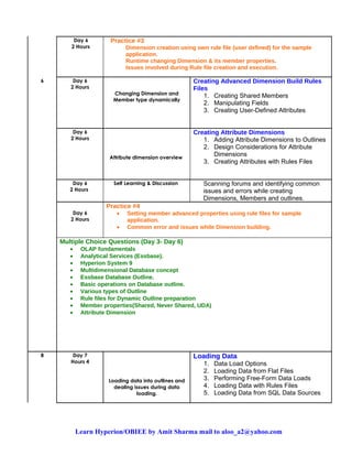 Hyp01 essbase+planning | PDF