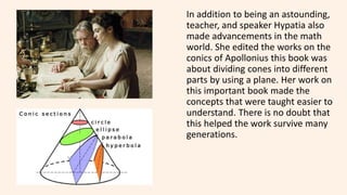 Hypatia - the first woman scientist | PPTX