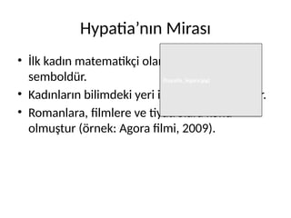 Hypatia_Sunumu_Gorselli.pptxkkkkkkkkkkkk | PPT