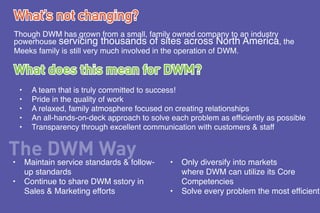 DWM: Solution Squad Goals | PPT