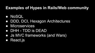 Hype driven development | PDF