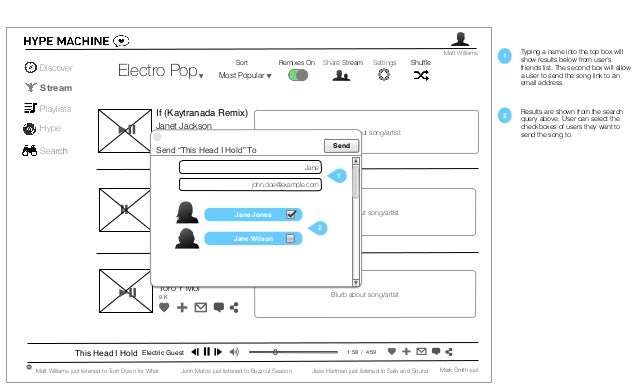Hype Machine UX Redesign