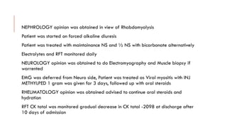Hyper-CK-emia case presentation medicine | PPTX