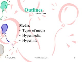 Hyper Media | PPT