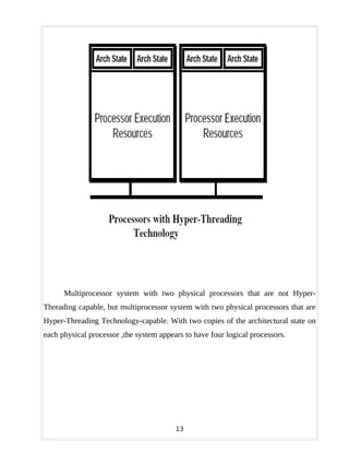 Hyper threading technology | PDF | Operating Systems | Computer Software and Applications