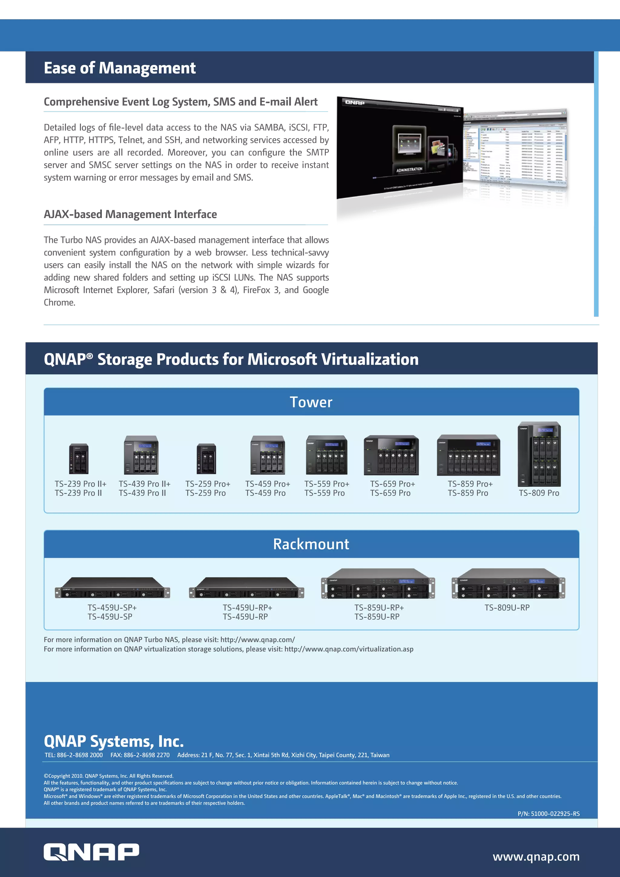 Server Virtualization with QNAP® Turbo NAS and Microsoft® Hyper-V | PDF