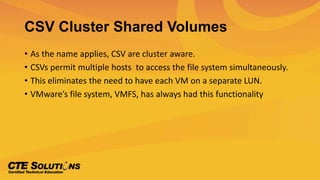 Hyper-v for Windows Server 2012 Live Migration | PPTX | Operating ...
