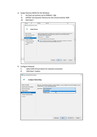 HYPER-V WIN 7 SETUP with step by step instructions | DOCX