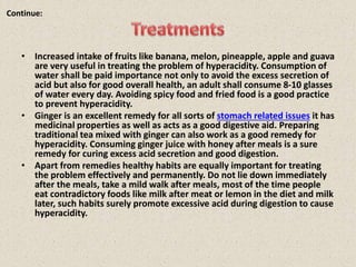 Hyperacidity | PPTX