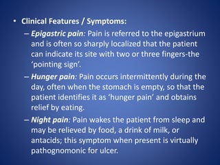 Hyper acidity or acute or chronic gastritis | PPTX