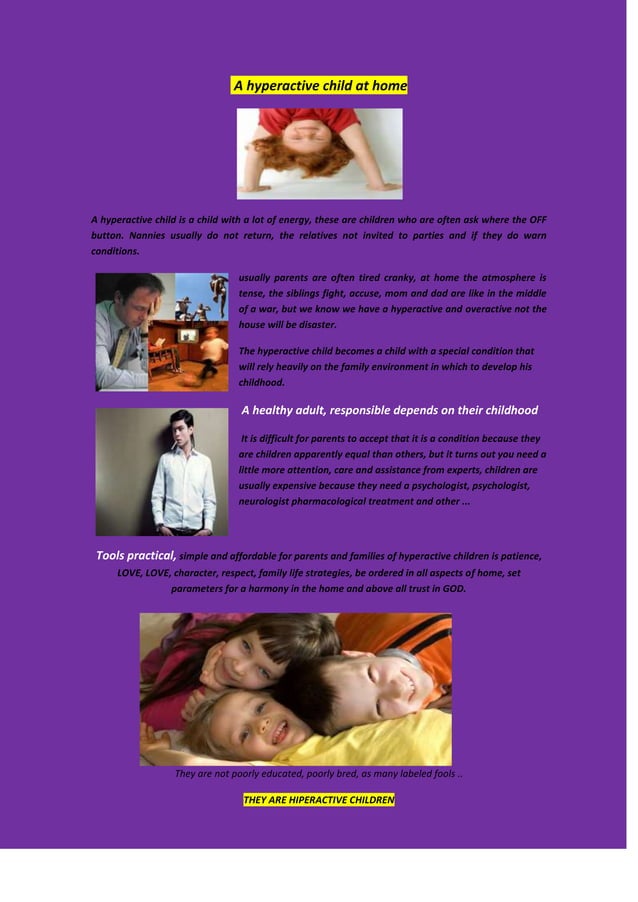 Hyperactive children magazine | DOCX | Brain and Nervous System ...