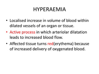 HYPERAEMIA congrstion haemoorhage cvc spleen | PPT