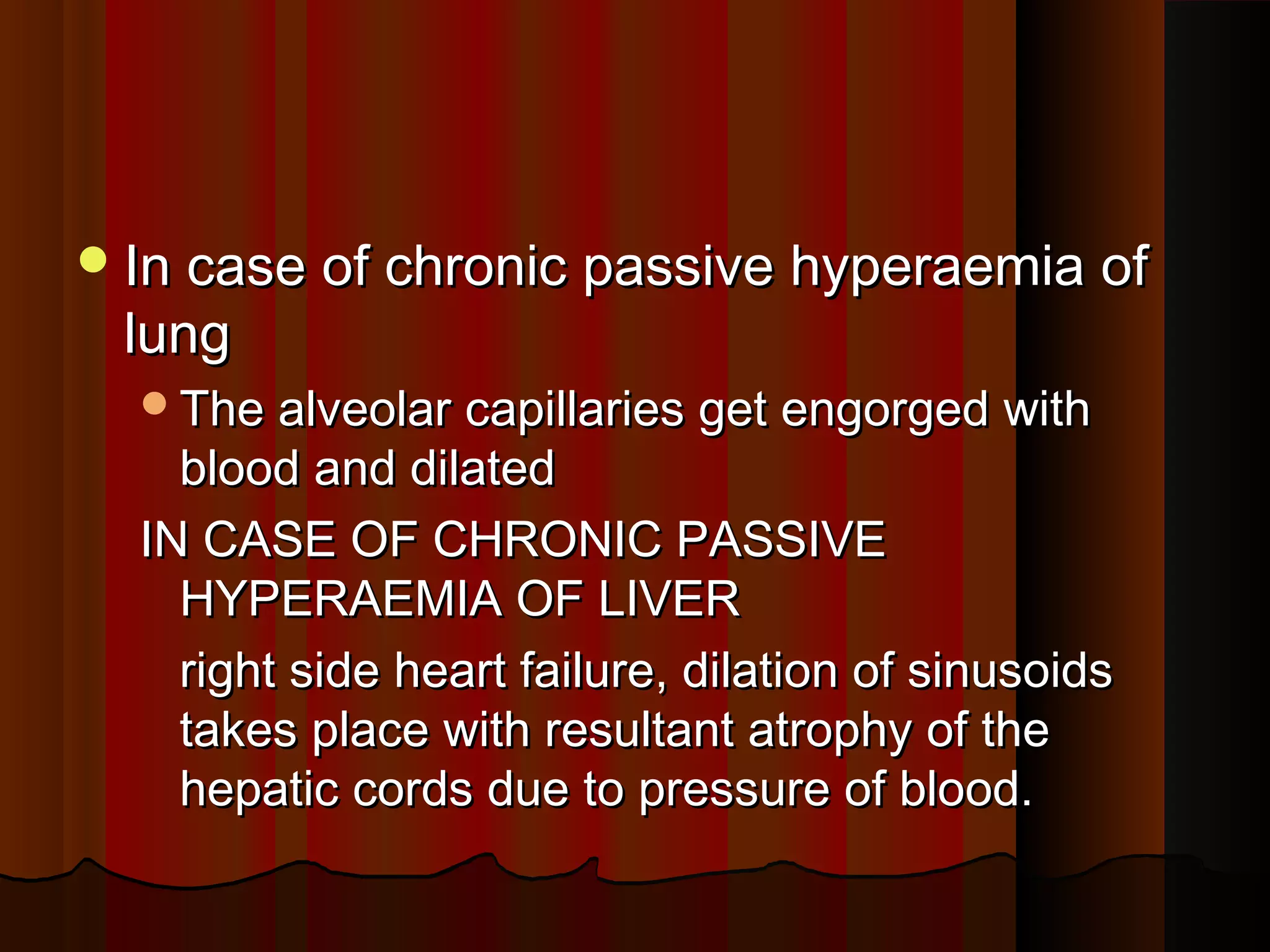 Hyperaemia, congestion and haemorrhage | PPT