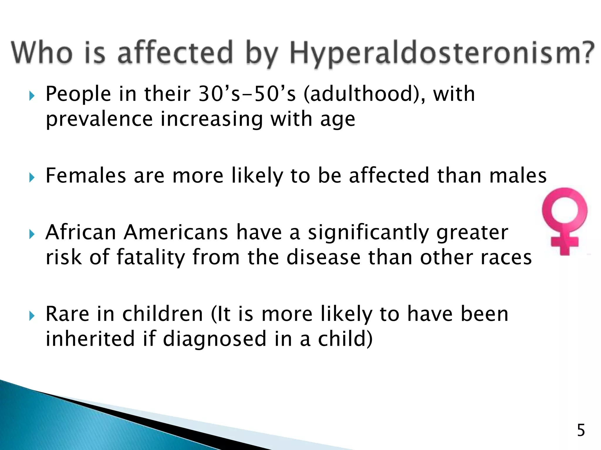 Hyperaldosteronism | PPTX