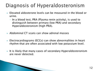 Hyperaldosteronism | PPTX