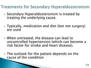 Hyperaldosteronism | PPT