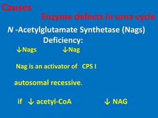 Hyperammonemia | PPTX