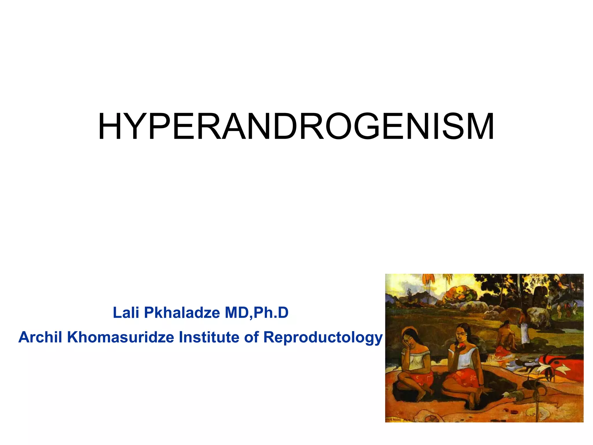 Hyperandrogenism | PPT
