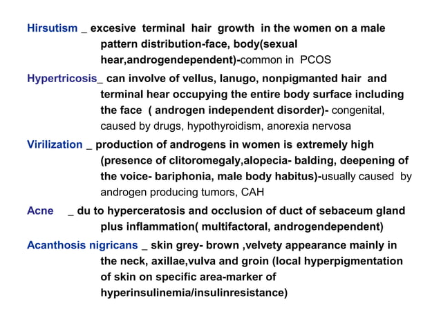 Hyperandrogenism | PPT | Hormonal Disorders | Endocrine and Metabolic ...