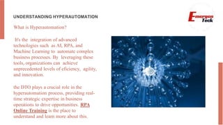 What Is Hyperautomation & How Does It Work? | PPTX