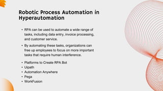 HyperAutomation (3).pptx | Robotics | Technology & Computing