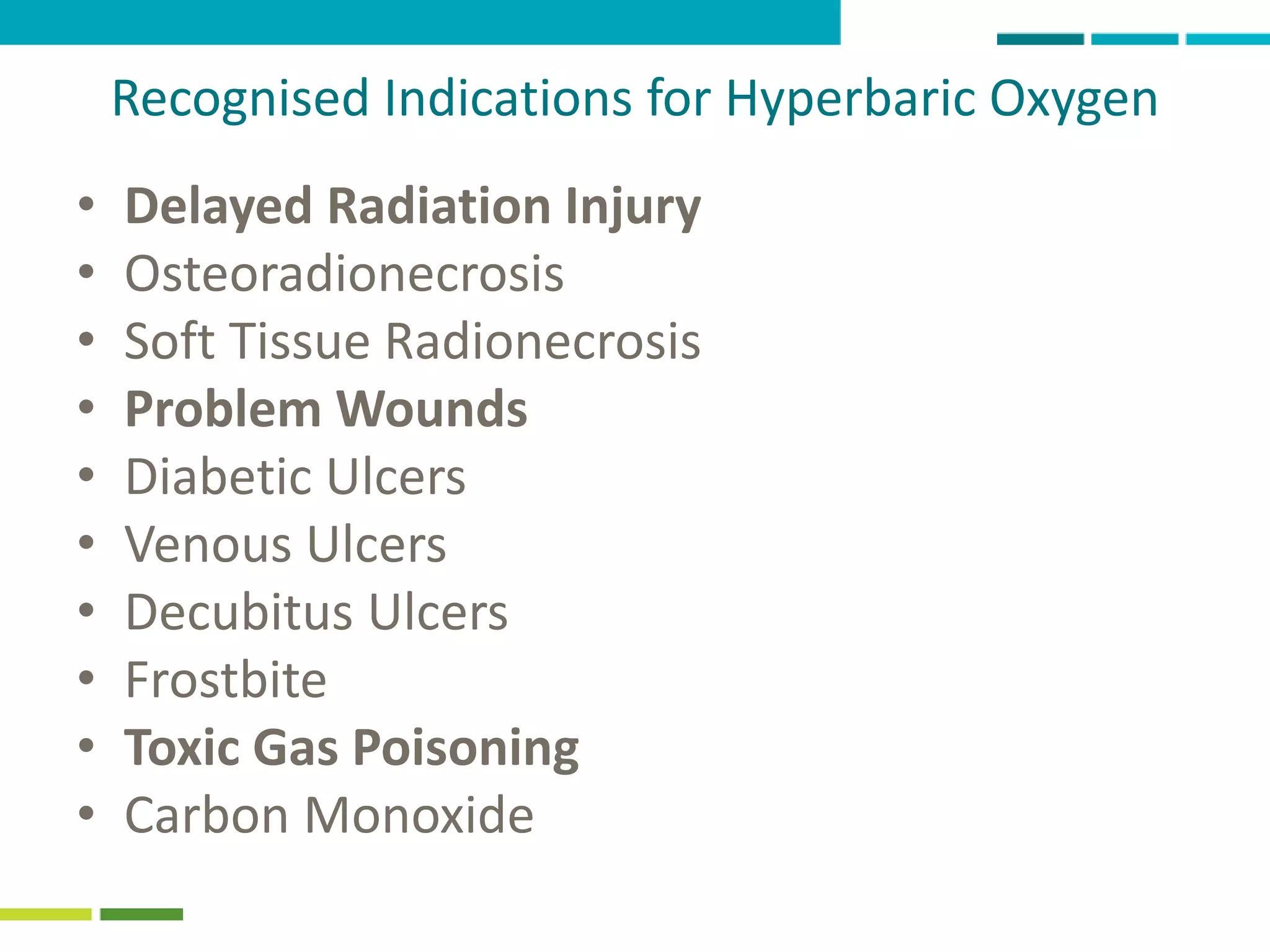 Hyperbaric medicine | PPTX