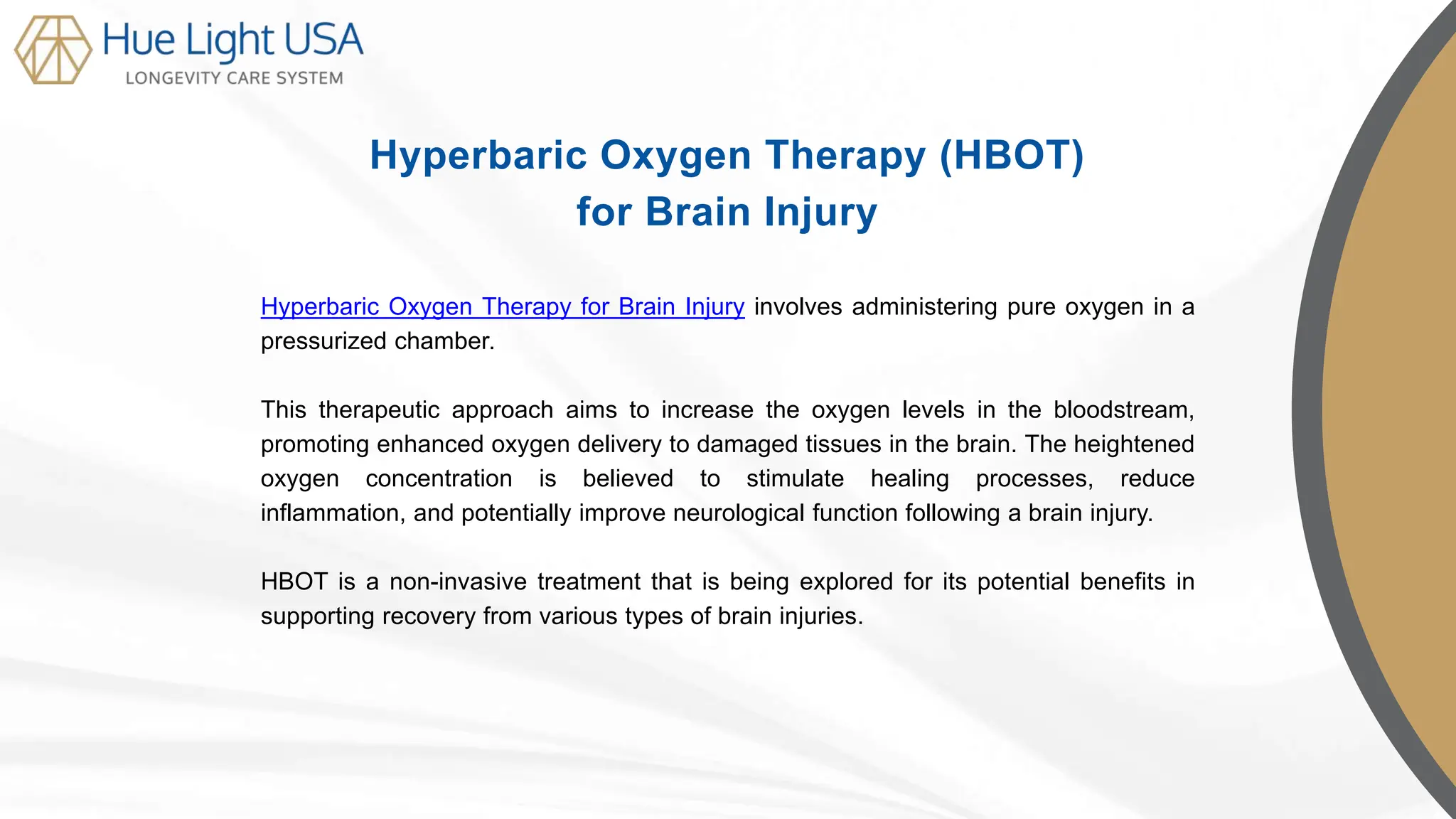 Hyperbaric Oxygen Therapy for Brain Injury: Understanding HBOT in ...