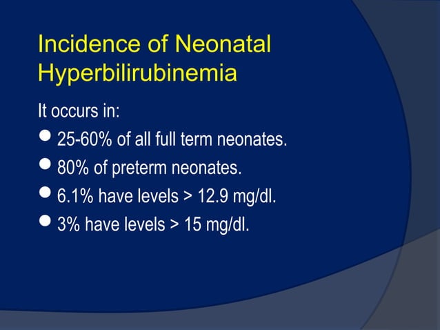 Neonatal Hyperbilirubinemia in gyna .ppt