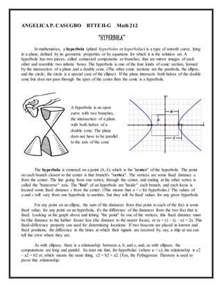 Hyperbola | PDF
