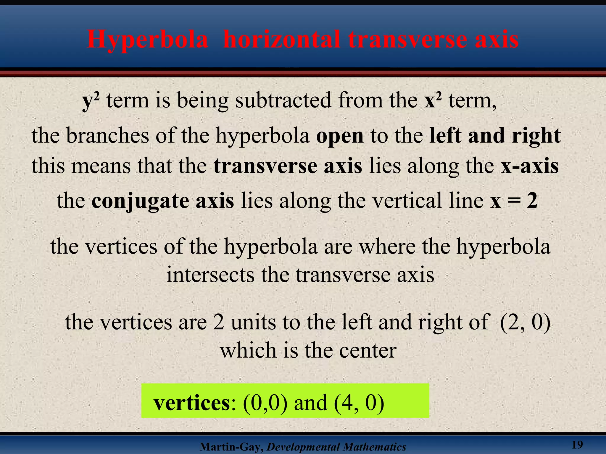 Hyperbola | PPT