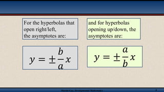 Hyperbola - Standard Form, General Form and Graph | PPT