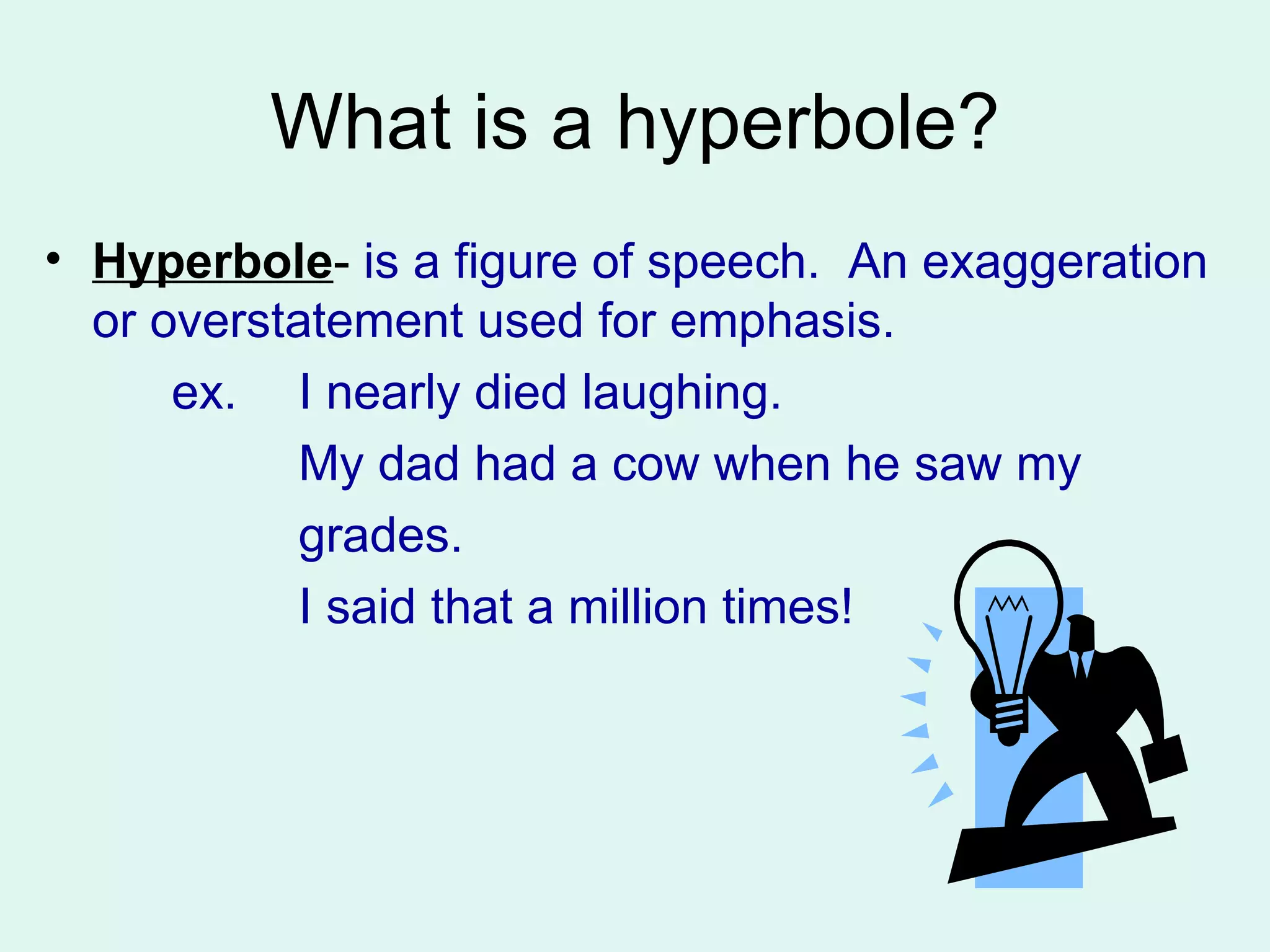 Hyperbole | PPT