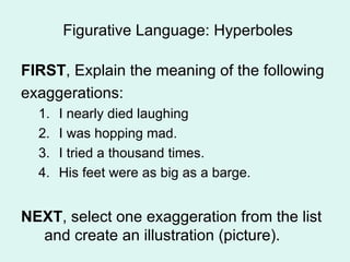 Overstatement Examples